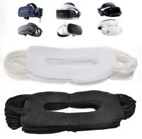 China Disposable Non Woven VR Eye Mask 21x11.5cm Waterproof Breathable for Oculus Quest HTC VIVE for sale