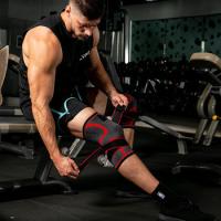 China Knee Compression Sleeve for Sport Protection Nylon Spandex Custom Logo OEM for sale
