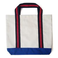 China High Capacity Canvas Shoulder Bag 32x12x30cm Cotton Shopping Beach Bag for Women for sale