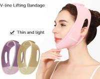 China Adjustable V Shape Lifting Bandage 8x62 cm Neoprene Facial Belt Chin Strap for Beauty for sale