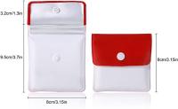 China Compact Fireproof Portable Pocket Ashtray Ash Pouch 75*83mm for sale