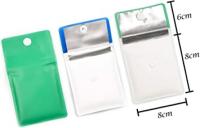 China Compact Fireproof Portable Pocket Ashtray Ash Pouch 75*83mm for sale