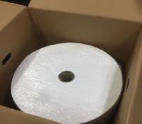 China PP SMS Nonwoven Fabric 25g 175cm Width for Medical Mask Production for sale