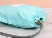 China Custom Eco-Friendly Waterproof Polyester Drawstring Bags 50-100g Promotional Gift Dust Cover for sale