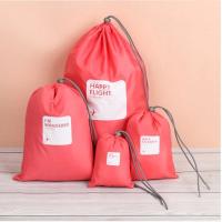 China Custom Eco-Friendly Waterproof Polyester Drawstring Bags 50-100g Promotional Gift Dust Cover for sale