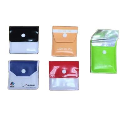 China Custom EVA PVC Mini Disposable Pocket Ashtray Foldable Small Tobacco Pouch OEM 2000pcs MOQ for sale
