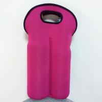 China Custom Neoprene Insulated Beer Bottle Cooler Bag Foldable Eco Friendly OEM for sale