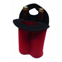 China Custom Neoprene Insulated Beer Bottle Cooler Bag Foldable Eco Friendly OEM for sale
