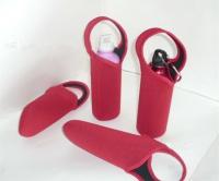 China Custom Neoprene Insulated Beer Bottle Cooler Bag Foldable Eco Friendly OEM for sale
