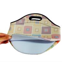 China Custom Neoprene Insulated Cooler Bag 2-5mm Portable Picnic Lunch Tote for Food Carry Case for sale