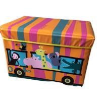 China OEM Plastic PU foldable Clothes Storage Box Custom Print for sale