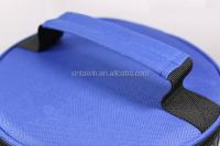 China Custom Portable Polyester Insulated Beer Cooler Bag 20x23cm OEM Eco Friendly for sale
