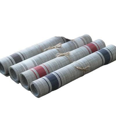 China Waterproof Kitchen Table PVC Place Mat 45*30cm Table Placemats for sale