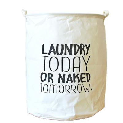China 40*50cm Clothes storage Foldable Laundry Basket Dirty Laundry Hamper Reusable for sale