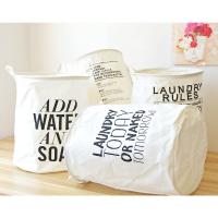 China 40*50cm Clothes storage Foldable Laundry Basket Dirty Laundry Hamper Reusable for sale