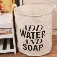 China 40*50cm Clothes storage Foldable Laundry Basket Dirty Laundry Hamper Reusable for sale