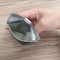 China Small PVC Plastic Travel Portable Pocket Ashtray Silkscreen Printed for sale