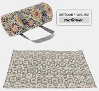 China 150x200cm Fleece Picnic Blanket Waterproof Outdoor Camping Mat Foldable Custom Logo for sale