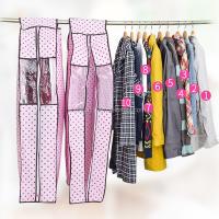 China Recyclable Non Woven Dry Cleaning Garment Storage Bag Dustproof Suit Cover 60x26x110cm for sale