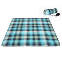 China Extra Large 180x200cm Picnic Rug Waterproof Oxford Cloth Outdoor Blanket with Handle for sale