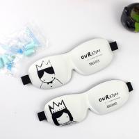 China 3D Memory Foam Sleep Eye Mask with Ear Plugs 23x8.5cm Customizable Travel Blindfold for sale