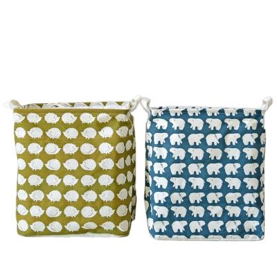 China Reusable Lightweight Folding Laundry Baskets hamper OEM ODM for sale