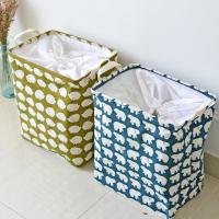 China Reusable Lightweight Folding Laundry Baskets hamper OEM ODM for sale