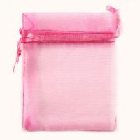 China Custom Organza Drawstring Gift Pouch Bag with Logo for Jewelry Packaging 10x15cm for sale
