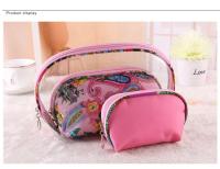 China Custom Private Label Travel Makeup Bag Large Cosmetic Case Organizer Nylon Oxford Fabric 1000pcs MOQ for sale