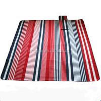 China Customizable Flannel Padded Beach Mat Foldable Picnic Mat 200x200mm Sleeping Mat for sale