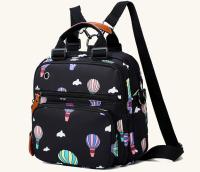 China Customizable Multifunction Mommy Bag Large Capacity Waterproof Travel Backpack 1000pcs MOQ for sale