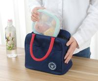 China Insulated Lunch Cooler Bag 43x23x38cm Waterproof Thermal Tote for Food Delivery for sale
