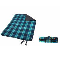 China Foldable Waterproof Camping Picnic Blanket With Handle Strap for sale