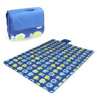 China Foldable Waterproof Picnic Beach Mat 150x200cm Outdoor Fleece Blanket for Travel for sale