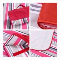 China Foldable Waterproof Picnic Beach Mat 150x200cm Outdoor Fleece Blanket for Travel for sale