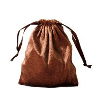 China Custom Logo Velvet Drawstring Gift Pouch 12x12cm Small Jewelry Bag Reusable Leopard Suede Pocket for sale