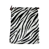 China Custom Logo Velvet Drawstring Gift Pouch 12x12cm Small Jewelry Bag Reusable Leopard Suede Pocket for sale