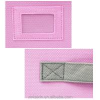 China Portable Non Woven Underwear Storage Box with Lid 27x20x17cm Custom 420D 600D for sale