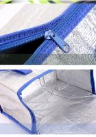 China Wholesale Portable Large Aluminium Foil Insulated Cooler Bag Reusable Lunch Food Delivery Box for sale