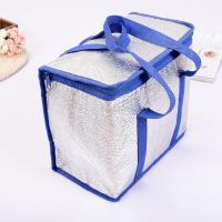 China Customizable Double Aluminium Foil Insulated Cooler Bag 20L for Food Delivery for sale