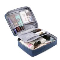 China Waterproof Travel Foldable Toiletry Bag Multifunctional Hanging Makeup Organizer 1000pcs MOQ for sale
