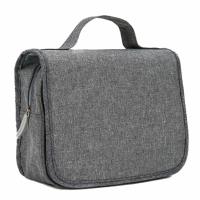 China Waterproof Travel Foldable Toiletry Bag Multifunctional Hanging Makeup Organizer 1000pcs MOQ for sale