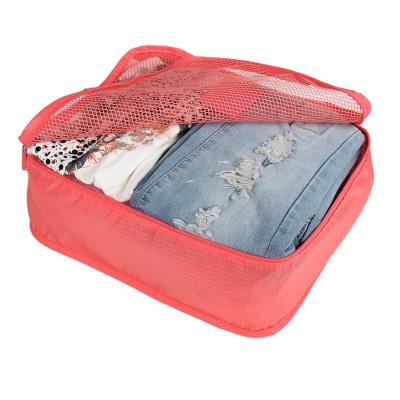 China Polyester Folding Toiletry Travel Organizer Bag Set 6Pcs for sale