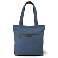 China Promotional Folding Canvas Tote Bag 37x35x10cm Custom Logo Travel Handbag for Men for sale