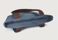 China Promotional Folding Canvas Tote Bag 37x35x10cm Custom Logo Travel Handbag for Men for sale