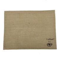 China Waterproof Burlap Jute Tea Towel 28x38 cm Eco-Friendly Reusable Coffee Cup Mat for Home Hotel Restaurant for sale