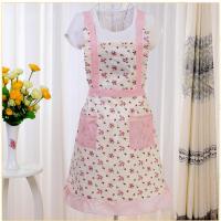 China Household Kitchen Tools And Utensils Flower Printed Adjustable Thickened Kitchen Apron for sale