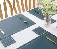China Waterproof Oilproof Kitchen Tools And Utensils Napkin Pad Tablecloth Plain Dyed for sale