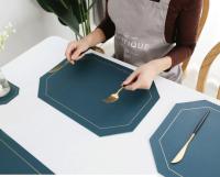 China Waterproof Oilproof Kitchen Tools And Utensils Napkin Pad Tablecloth Plain Dyed for sale