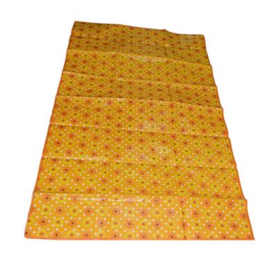 China OEM Custom Printed picnic camping plastic straw mats/foldable picnic blanket for sale